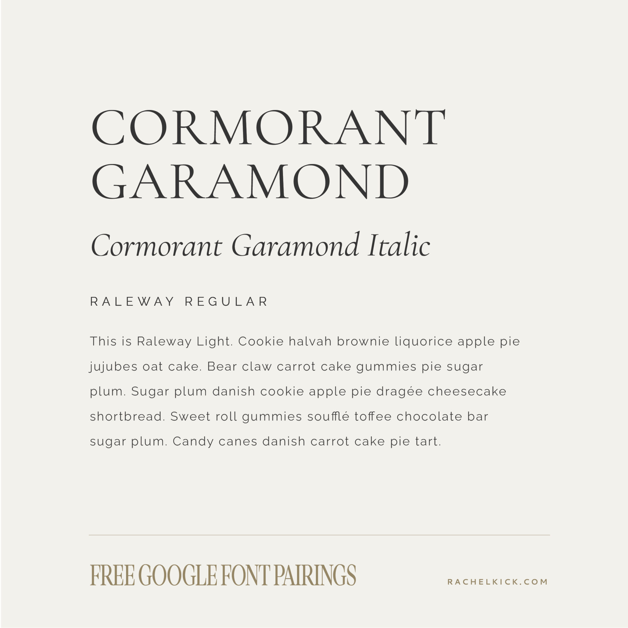 8 Elegant & Free Google Font Pairings for Websites | rachelkatephoto.com