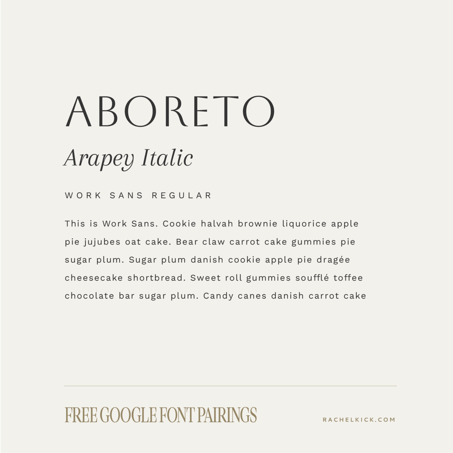 8 Elegant & Free Google Font Pairings for Websites | rachelkatephoto.com
